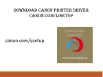 PPT - www.canon.com/ijsetup - Install Canon printer Setup | canon.com ...