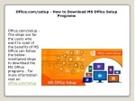 PPT - How to Office 2013 Setup | MS Office Setup 2013 Download ...