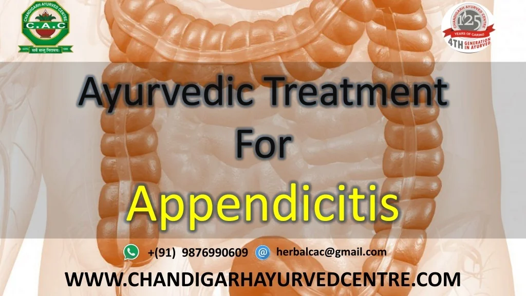 PPT - What is the Ayurvedic Treatment for Appendicitis? PowerPoint ...