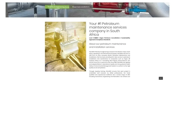 PPT - The #1 Petroleum Maintenance Services Company | PetroEng ...