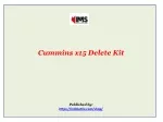 PPT - Cummins PowerPoint Presentation, free download - ID:2245817