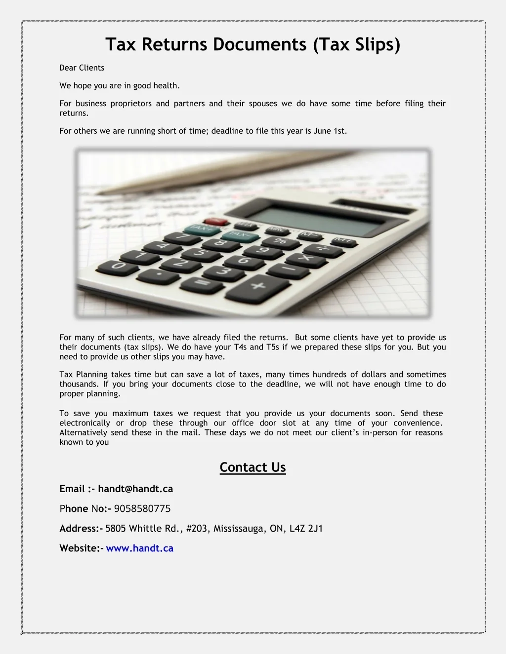 PPT - Tax Returns Documents (Tax Slips) PowerPoint Presentation, free ...