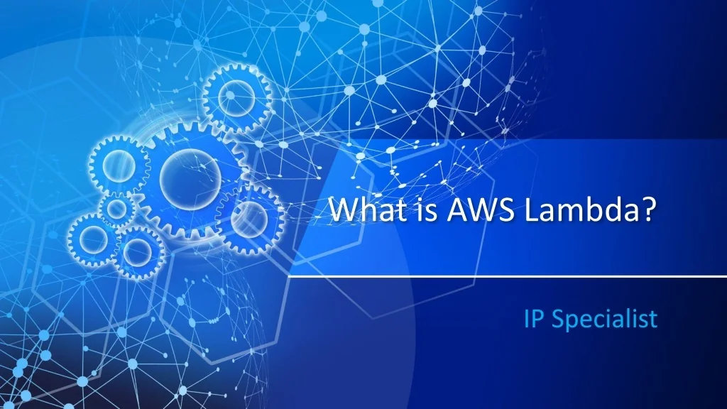 PPT - What is AWS Lambda? PowerPoint Presentation, free download - ID ...