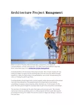 PPT - Architecture of the project management PowerPoint Presentation ...